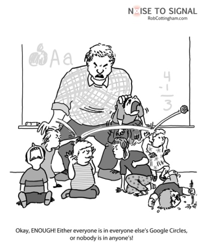 Don't make me come in there. - Noise to Signal Cartoon