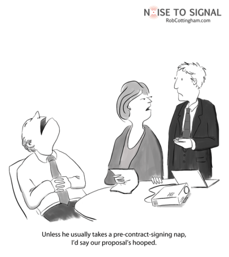 Shouldn't have used PowerPoint's "stupefied into immobility" template ...