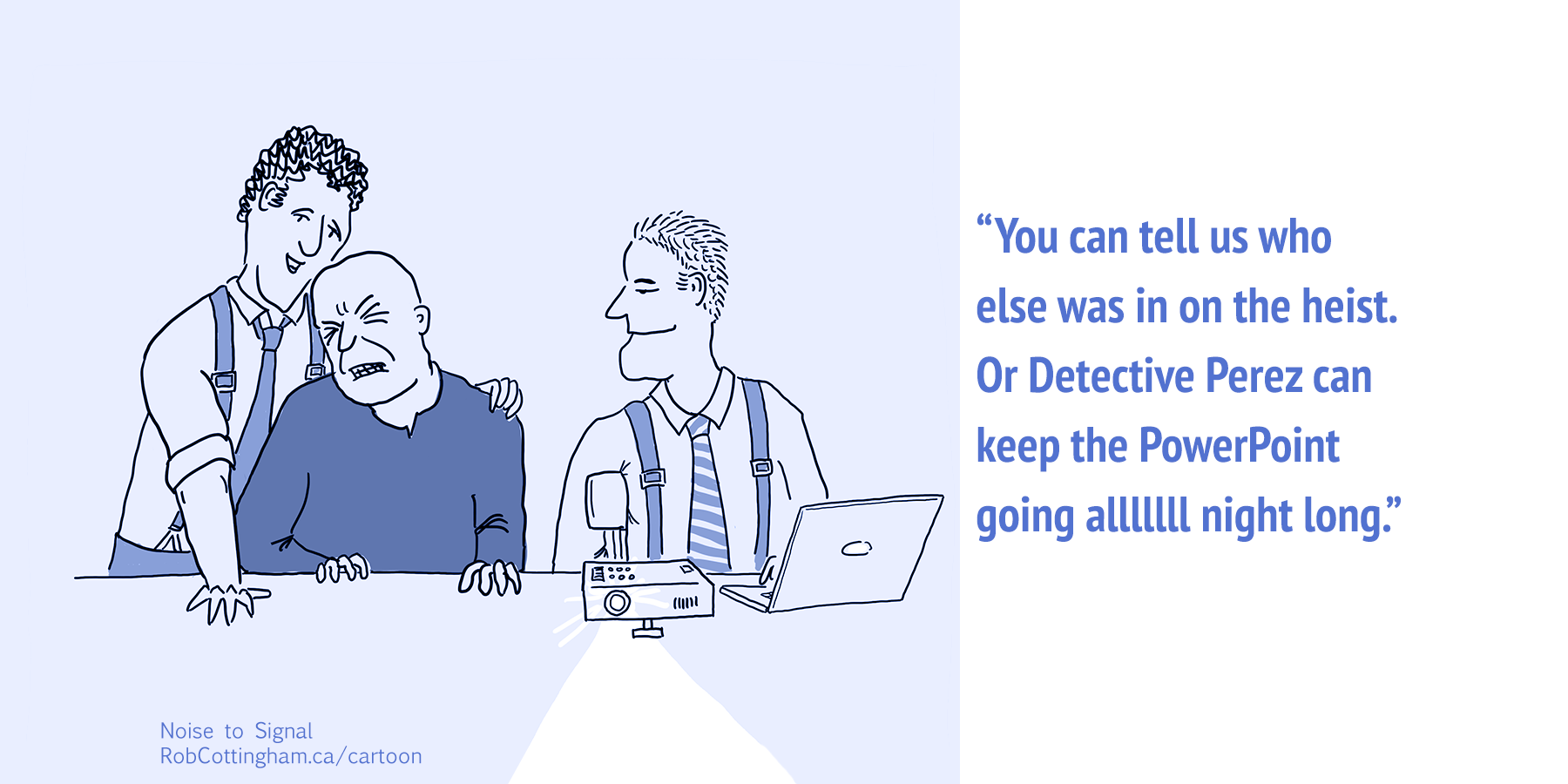 Boring slides aren't what's wrong with PowerPoint. - Rob Cottingham